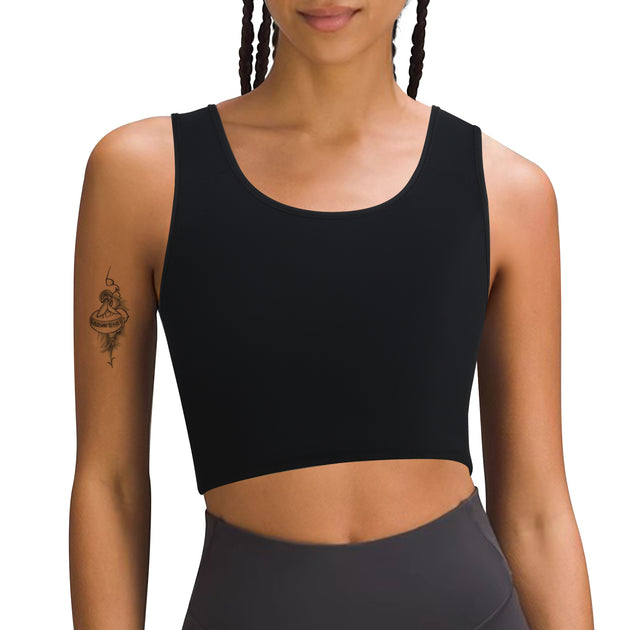 XUJI Half Chest Binder, Compression Bra, Transgender FTM Pullover Desi ...